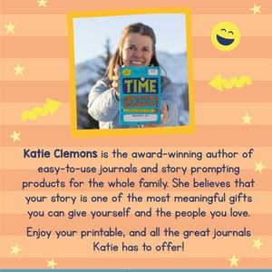 Kids Daily Journal Page Printable: About My Day Printable Activity ...