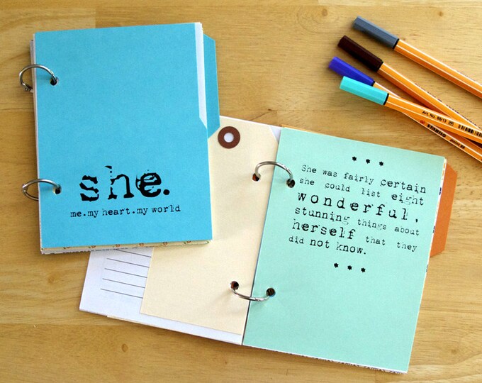 Aqua Journal Diary With Writing Prompts for Girls Women - Etsy