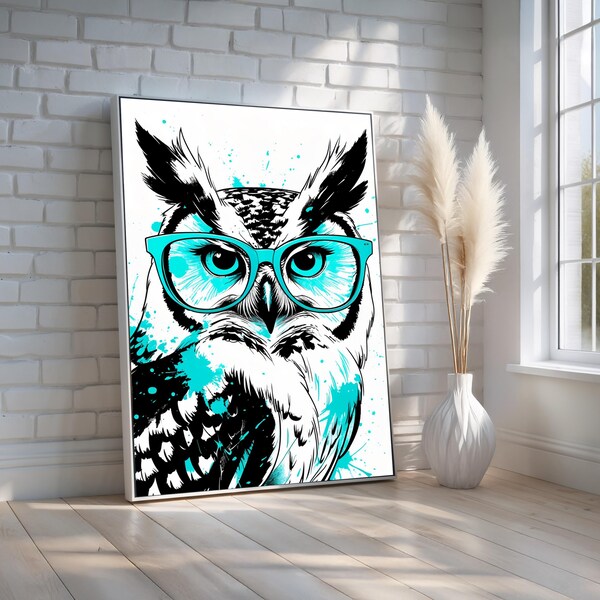 Hipster Owls - Etsy