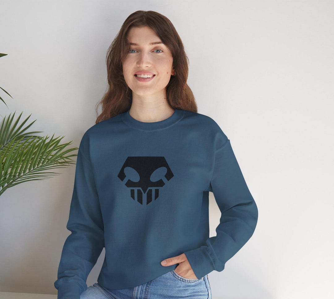 Bleach Gokon Tekko Skull Logo Crewneck Sweatshirt, Anime Manga Cosplay ...