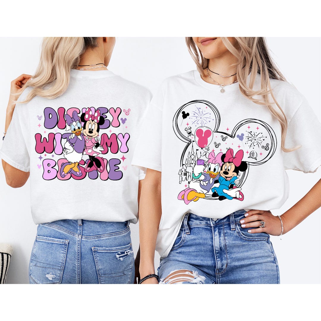 Disney Besties Shirt, Minnie and Daisy Duck Best Friends T-shirt, Magic ...