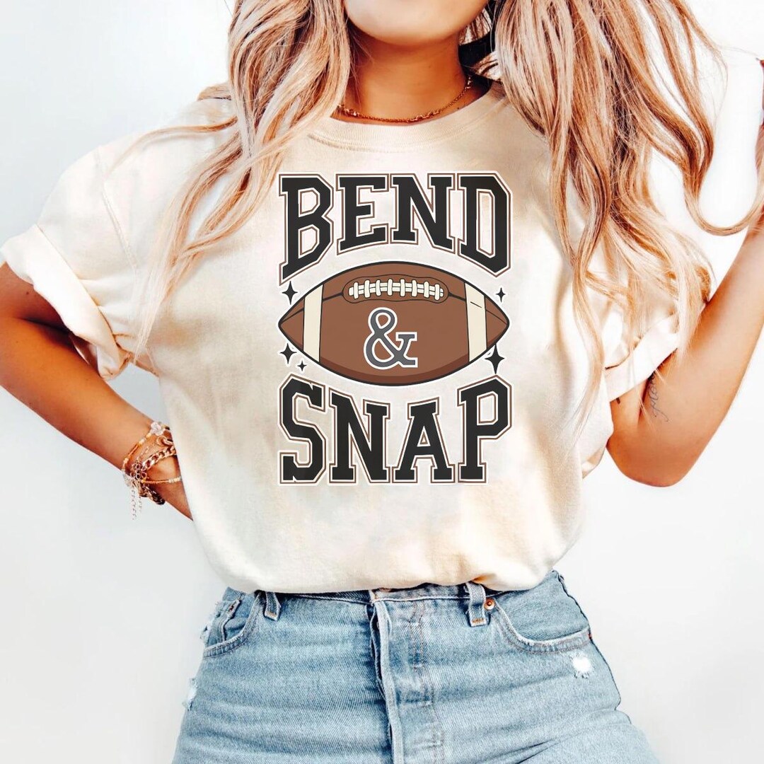 Funny Game Day Touchdown Season PNG, Cute Bend and Snap Football PNG ...