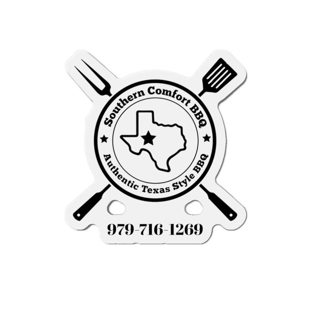 Die-cut Magnet, Custom Logo Magnet for Customers, Business Logo Fridge ...