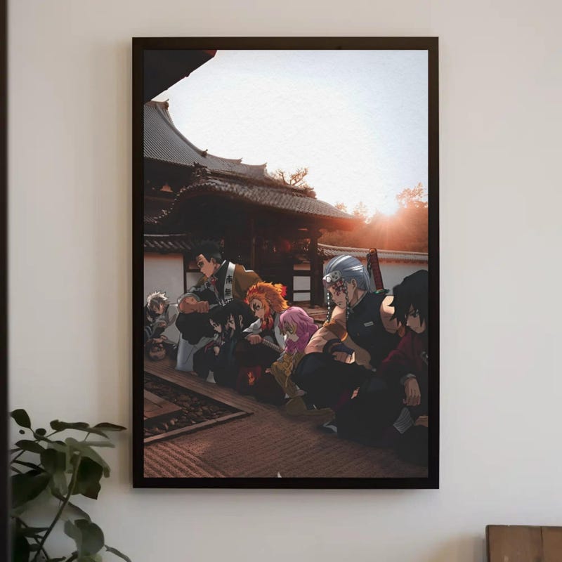 Kimetsu No Yaiba Infinity Castle Poster - Etsy