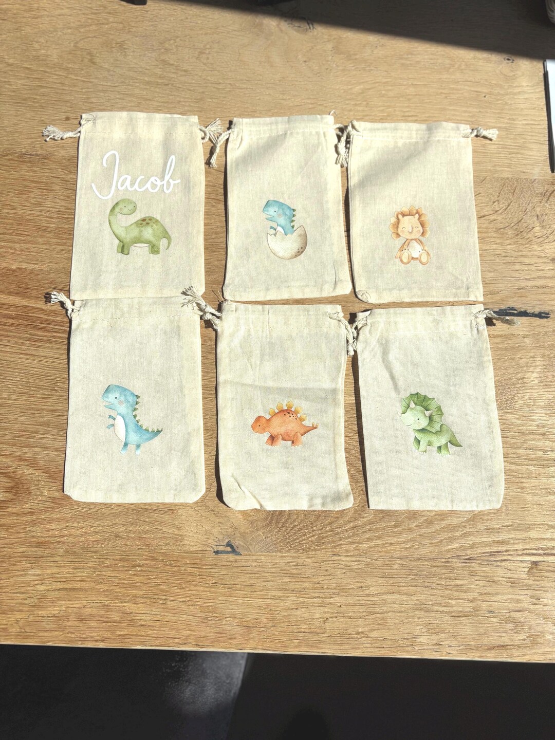 Personalized Dinosaur Party Favors – Gift for Children's Birthdays ...