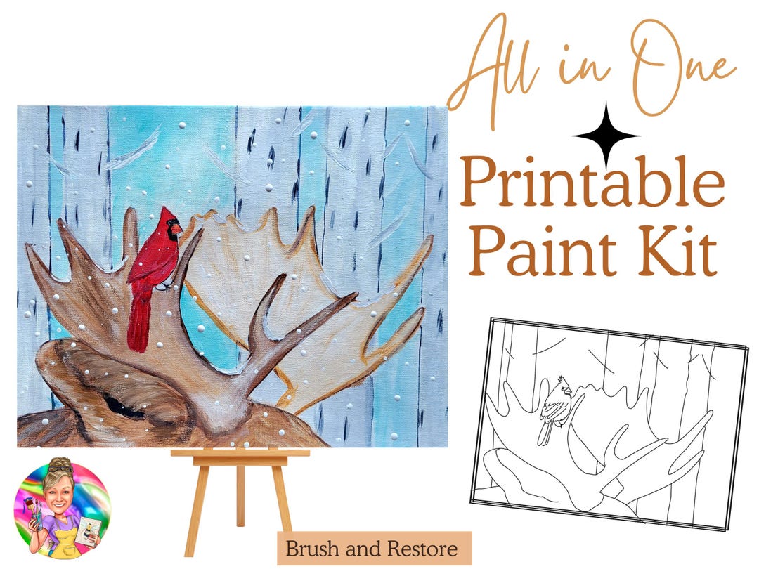 Winter All-in-one Printable Kit | Instant Download| Tracer| Instruction ...