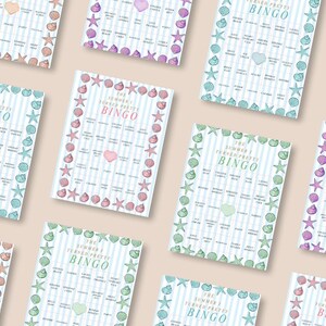 The Summer I Turned Pretty Bingo Game, Digital Download, TV Theme, 10 ...