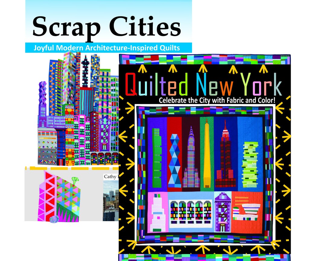 Digital Bundle: Two Cityscape Books, Scrap Cities and Quilted New York ...