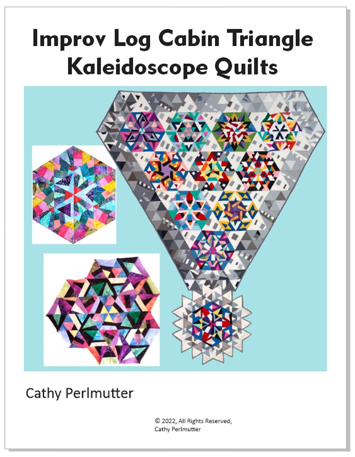 Modern Paper-pieced Log Cabin Triangle Quilts - Etsy