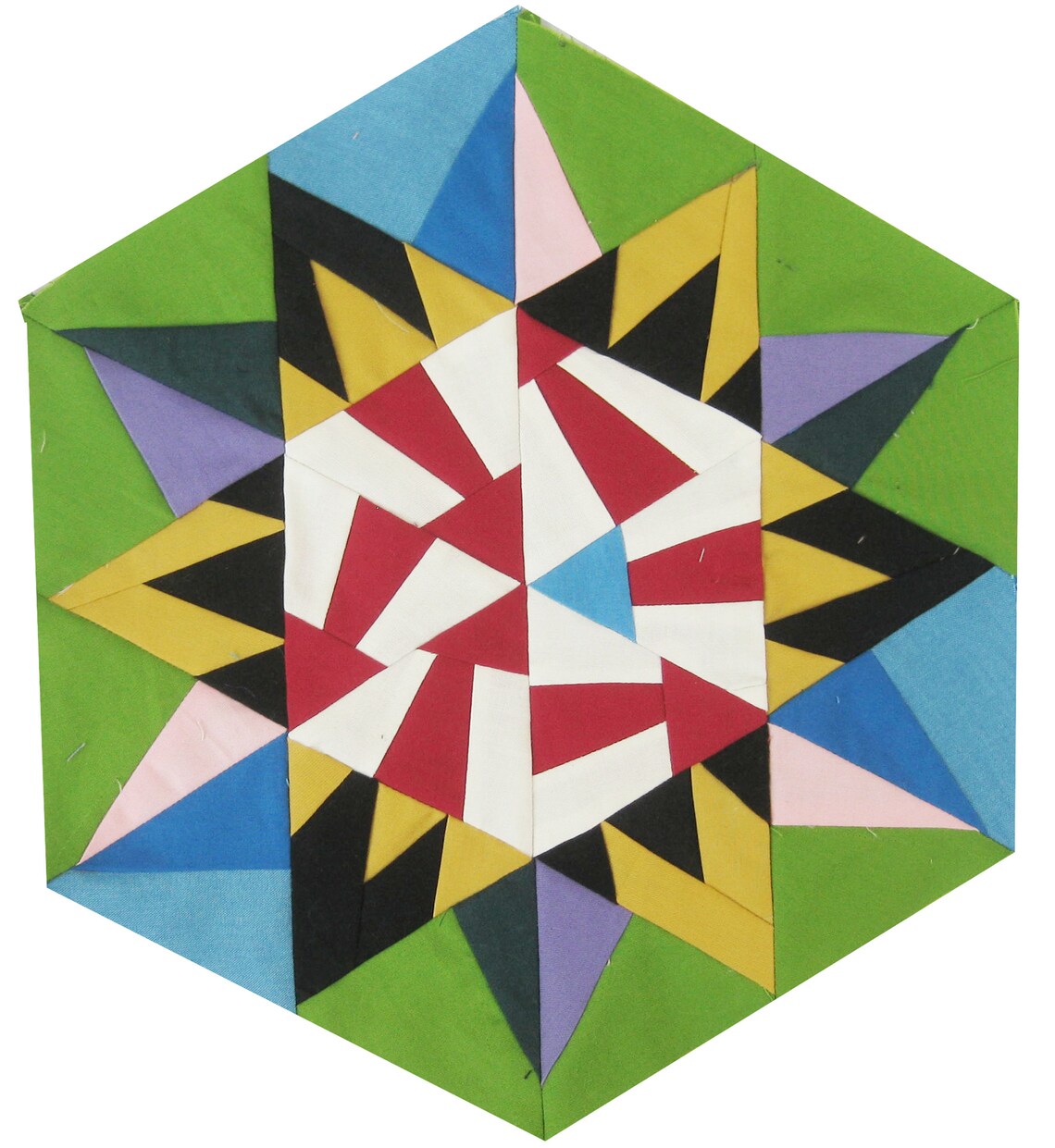 Modern Paper-pieced Log Cabin Triangle Quilts - Etsy