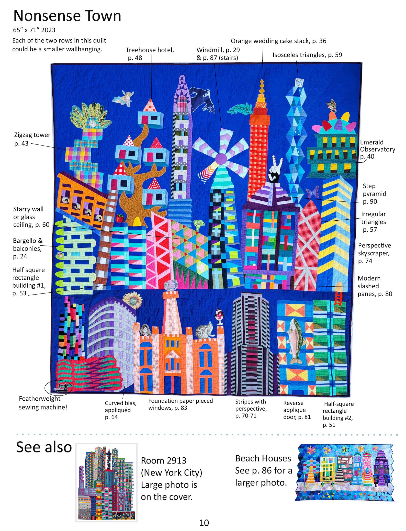 Scrap Cities; Joyful Modern Architecture-inspired Quilts (print Edition ...
