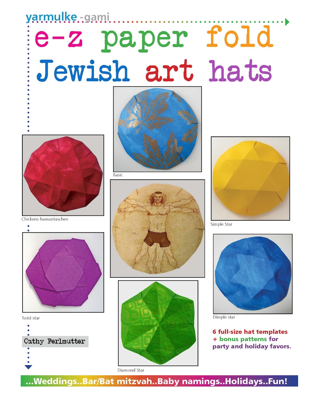 Yarmulke-gami: Paper-fold Jewish Art Hats PDF - Etsy