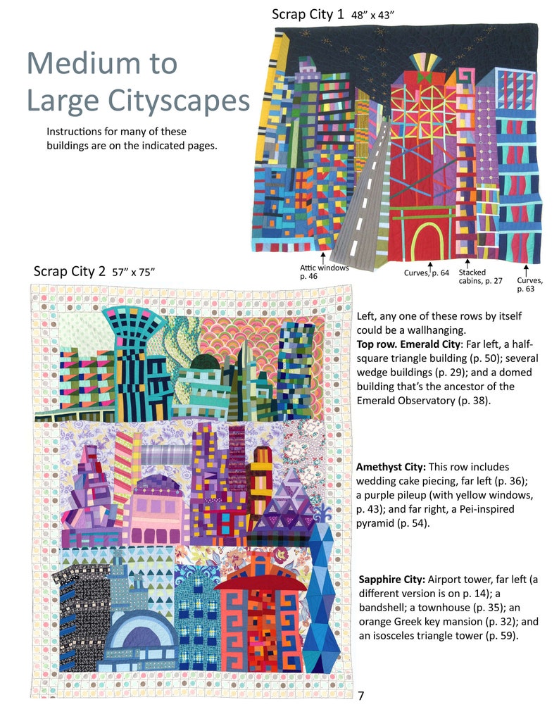 Scrap Cities, Joyful Modern Cityscapes, Digital PDF Edition - Etsy