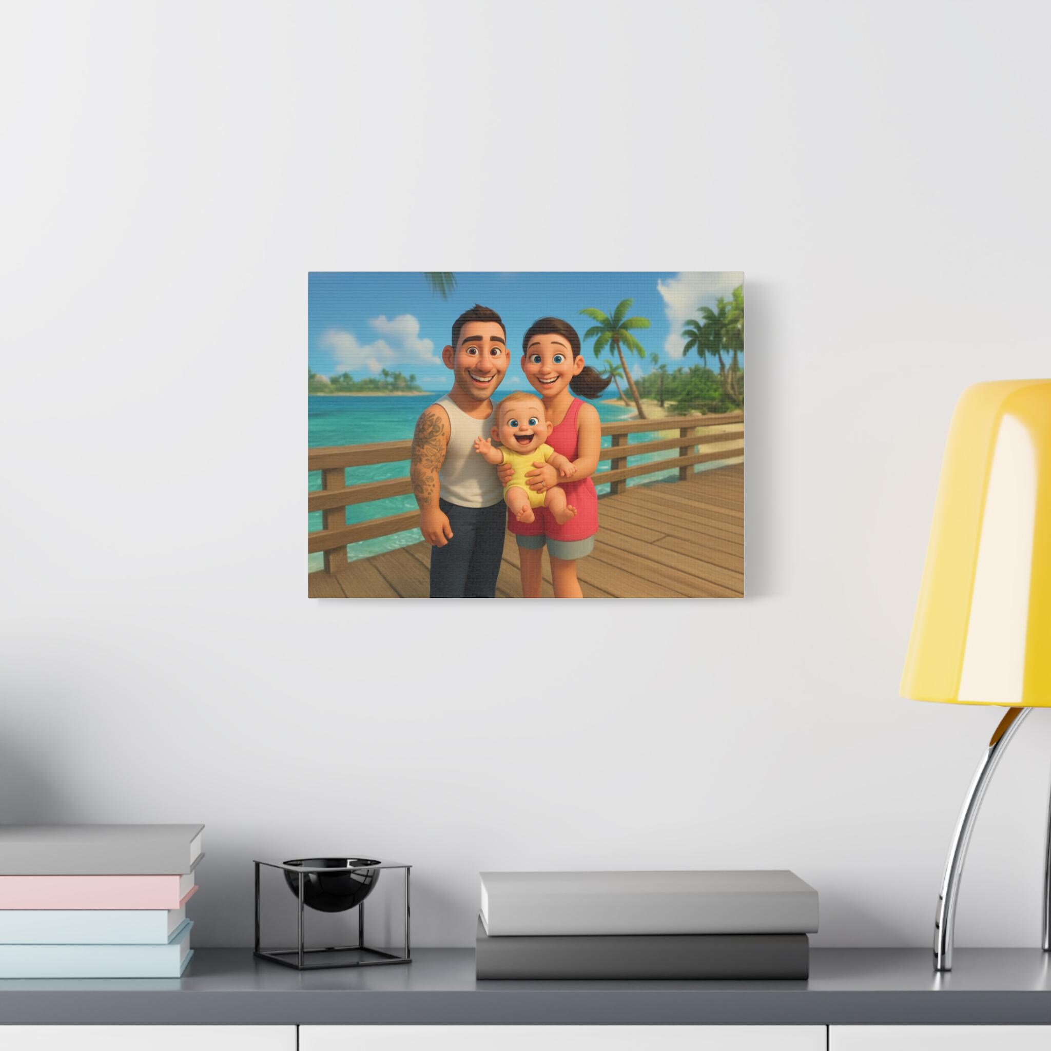 Personalized 3D Cartoon Portrait: Pixar Style Gift (digital or Canvas ...