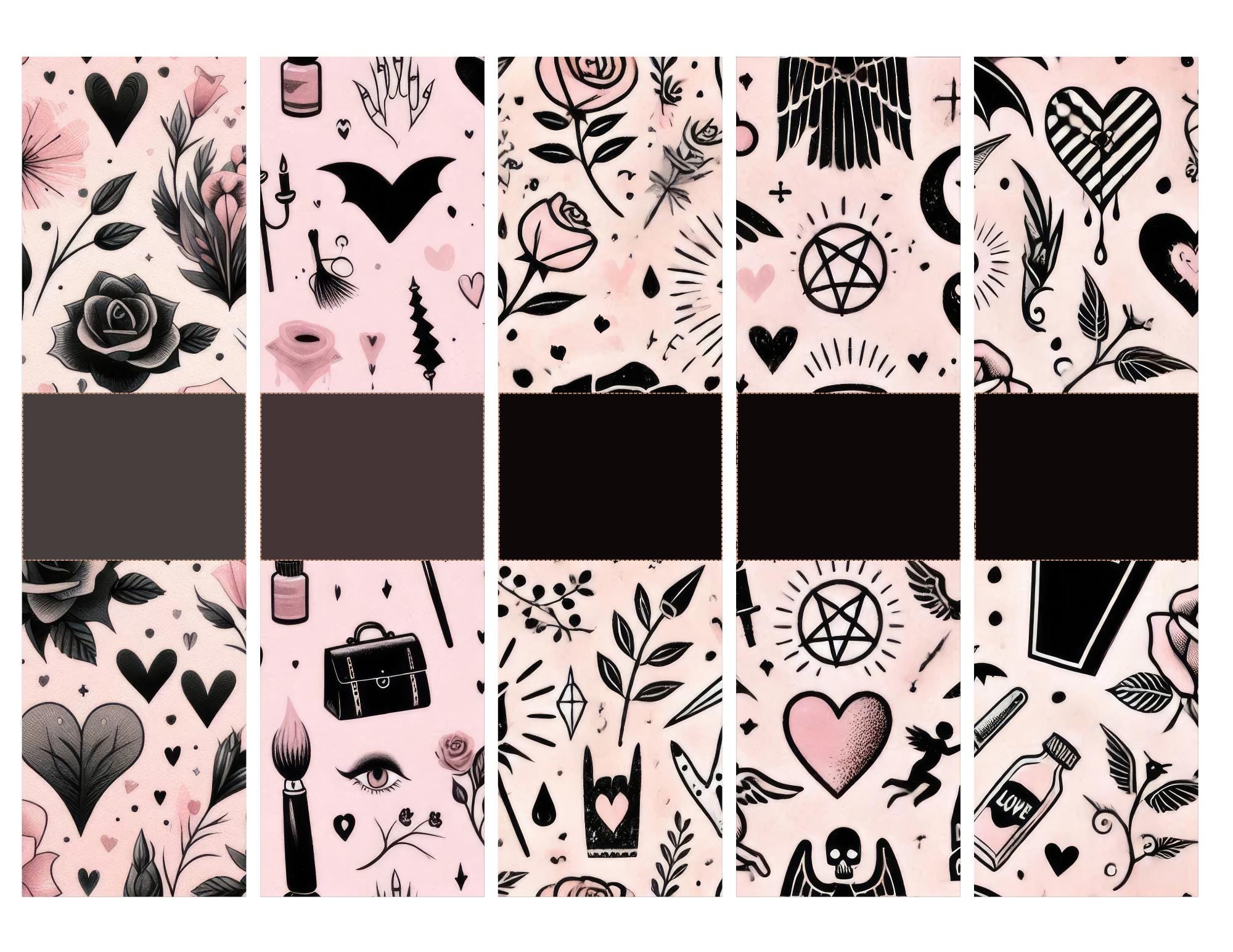 35 Pen Sleeve Designs for Valentines - Digital Template Only - Etsy