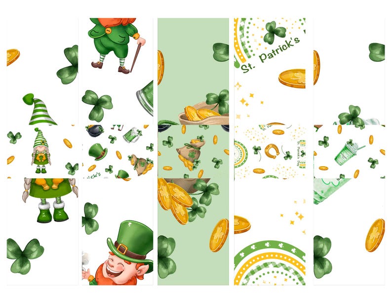 25 Pen Sleeve Designs for St Patrick's Day - Canva and PDF Digital ...