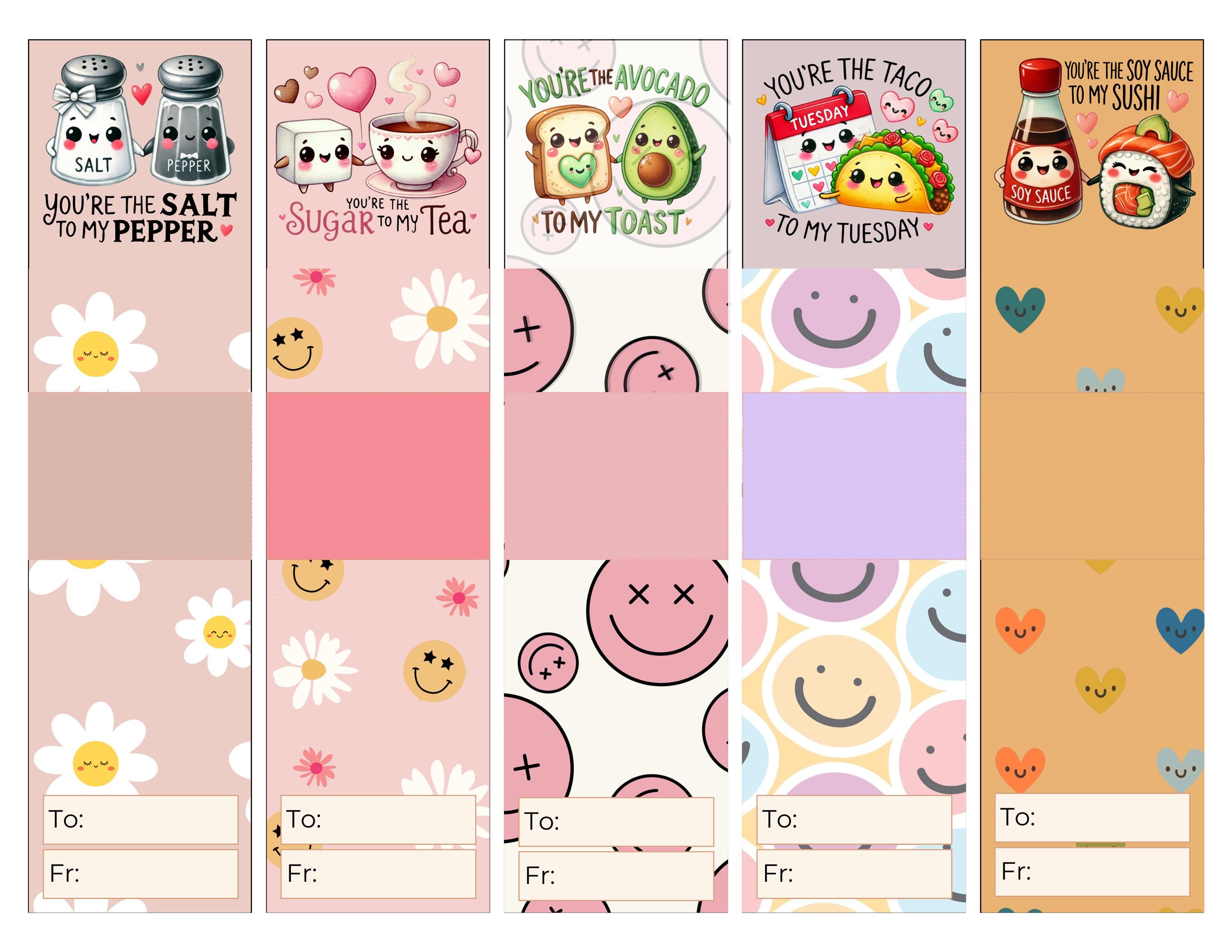 20 Designs Pen Sleeve for Valentines - Digital Template Only - Etsy