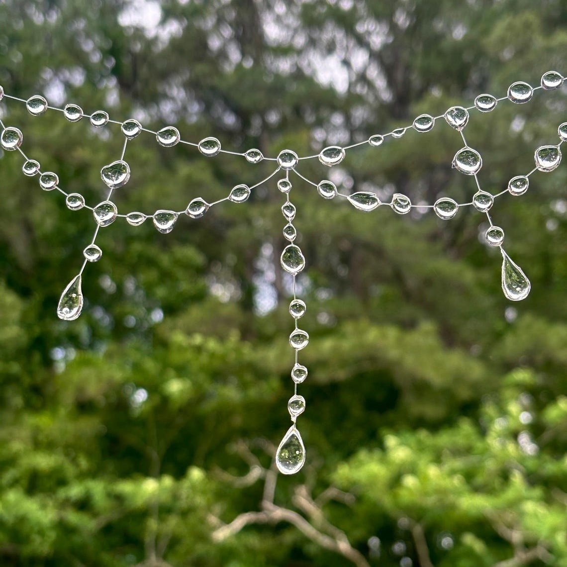 Teardrop Fairy Necklace Cottagecore Witchy Gift Jewelry Fairycore ...