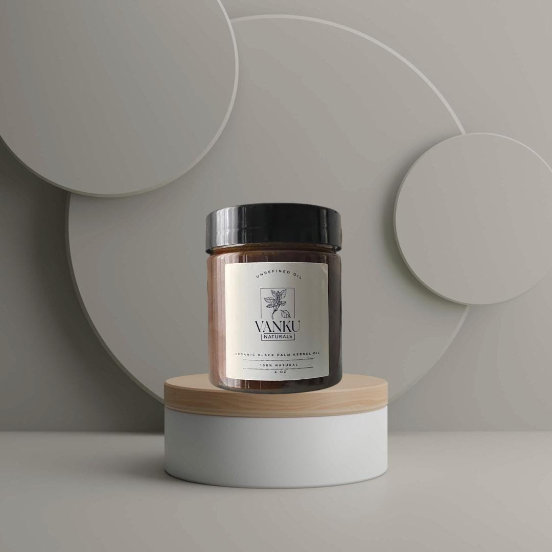 Unrefined Palm Kernel Black Oil - 100% Pure Natural Organic Virgin Oil ...