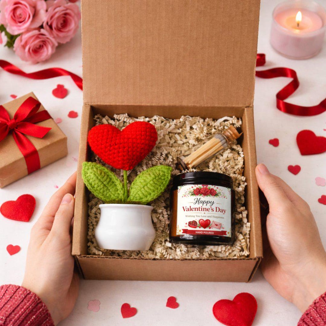 Sweet Heart Bloom Gift Set - Etsy