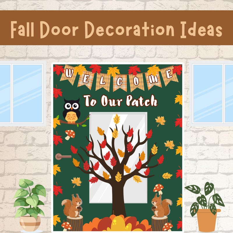 Fall Office Door Decor - Etsy