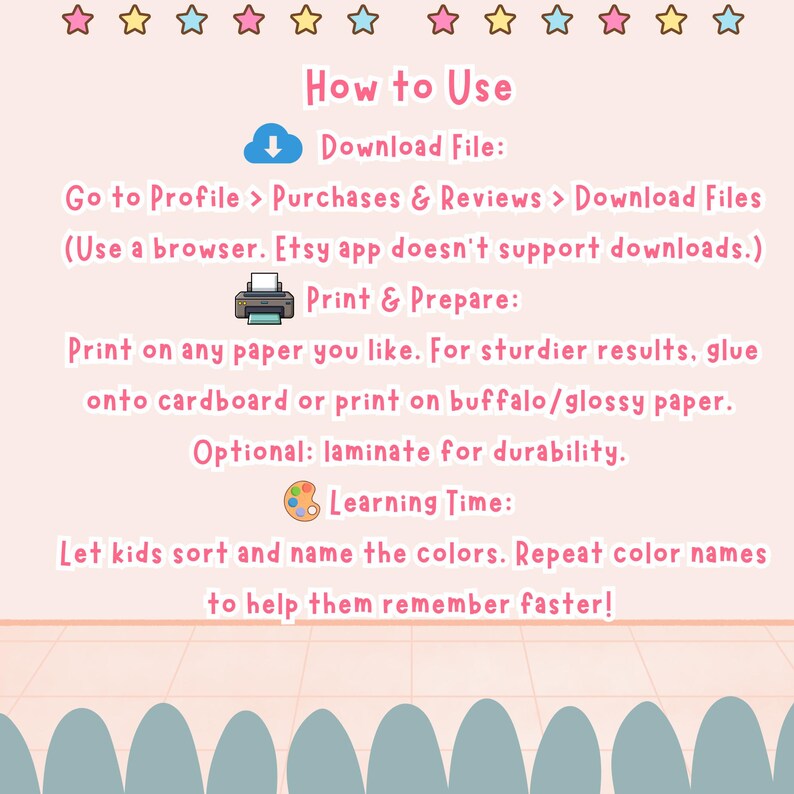 Color Matching Activity Printable – Busy Book Game for Toddlers, Fine ...