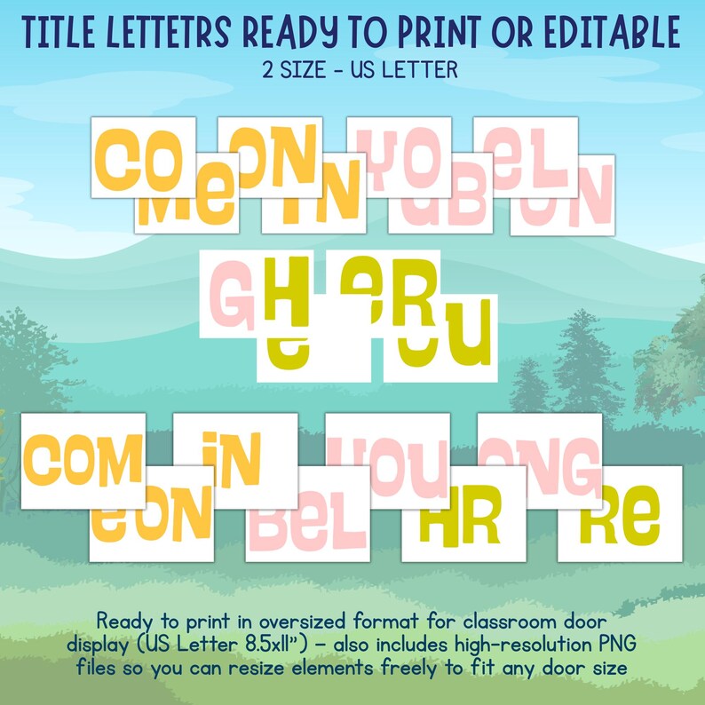 Welcome Classroom Door First Grade Jungle Decor Ideas | Safari and Wild ...