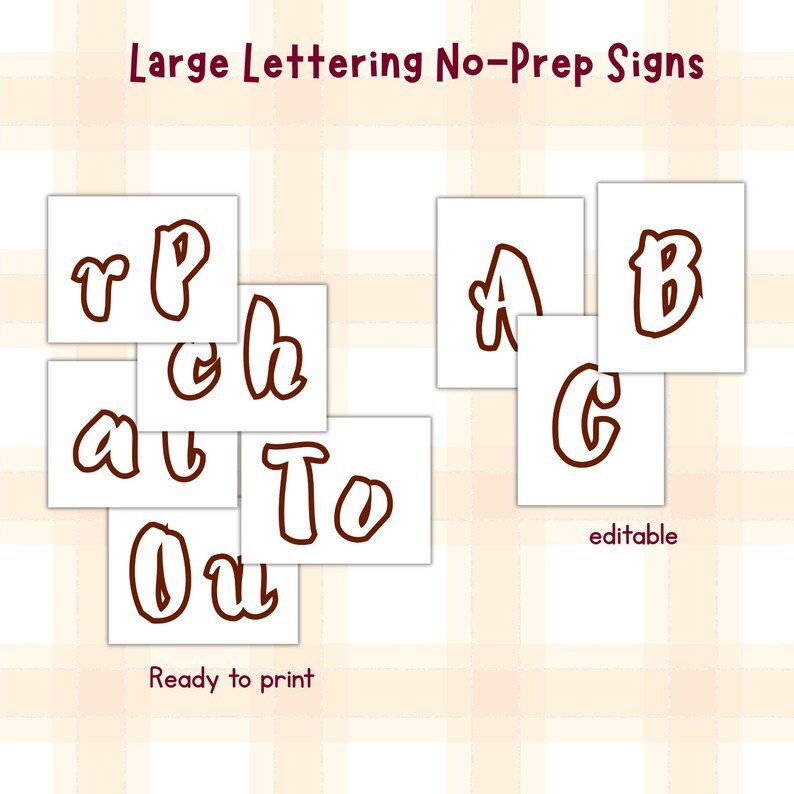 Back to School Door Decorations Kit for Teachers | Editable Seasonal ...