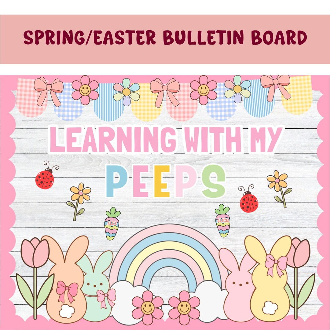 Easter School Bulletin Board Idea for Classroom Decoration | Teacher ...
