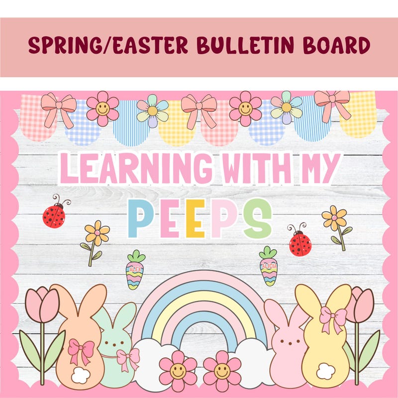 Peeps Bulletin Board - Etsy
