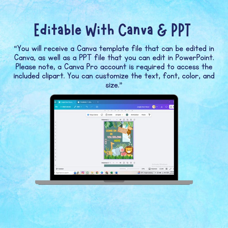 Welcome Classroom Door First Grade Jungle Decor Ideas | Safari and Wild ...