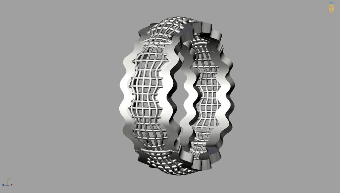 Ring STL 3D Model File for 3D Printing/ring Design/3d Jewelry/printable ...