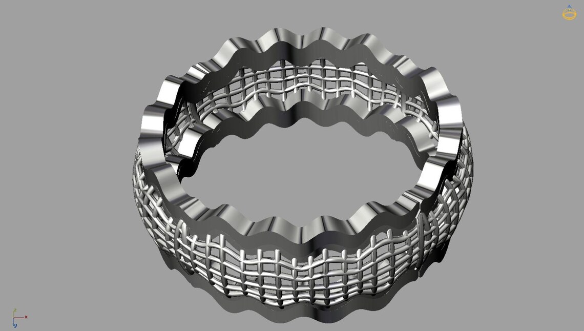 Ring STL 3D Model File for 3D Printing/ring Design/3d Jewelry/printable ...