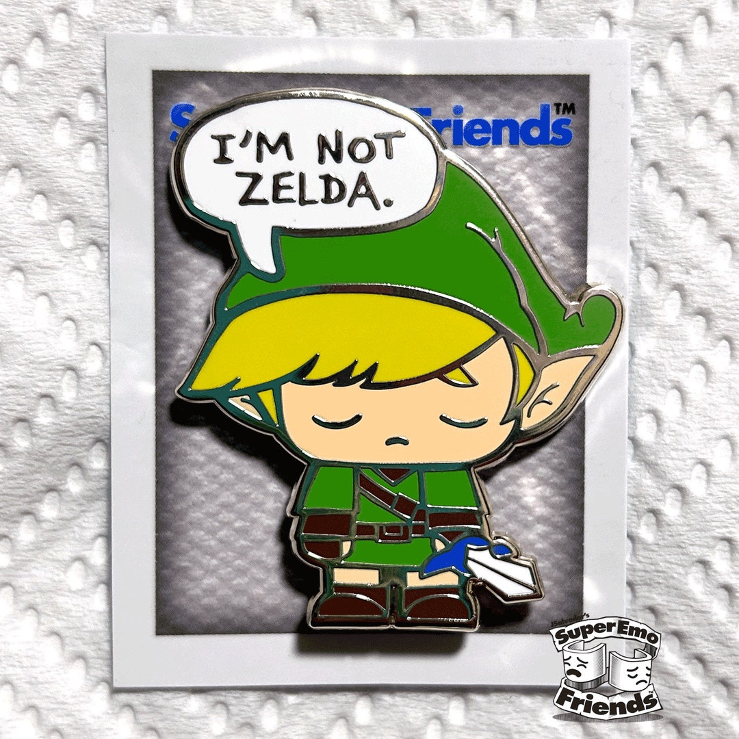 Super Emo Wink Enamel Pin - Etsy