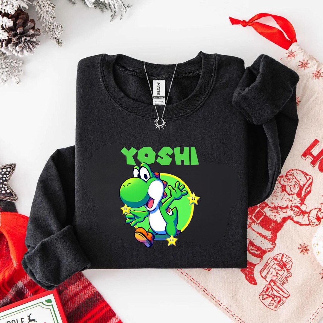 Yoshi Nurse Sweatshirt, Super Mario Nurse Sweatshirt, Nurse Gift for RN ...