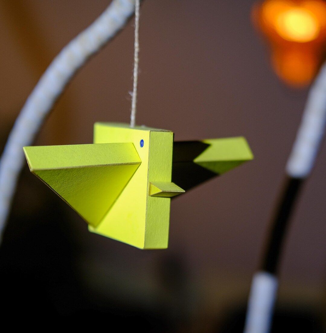 Minimalist Origami Laser Bird - Etsy