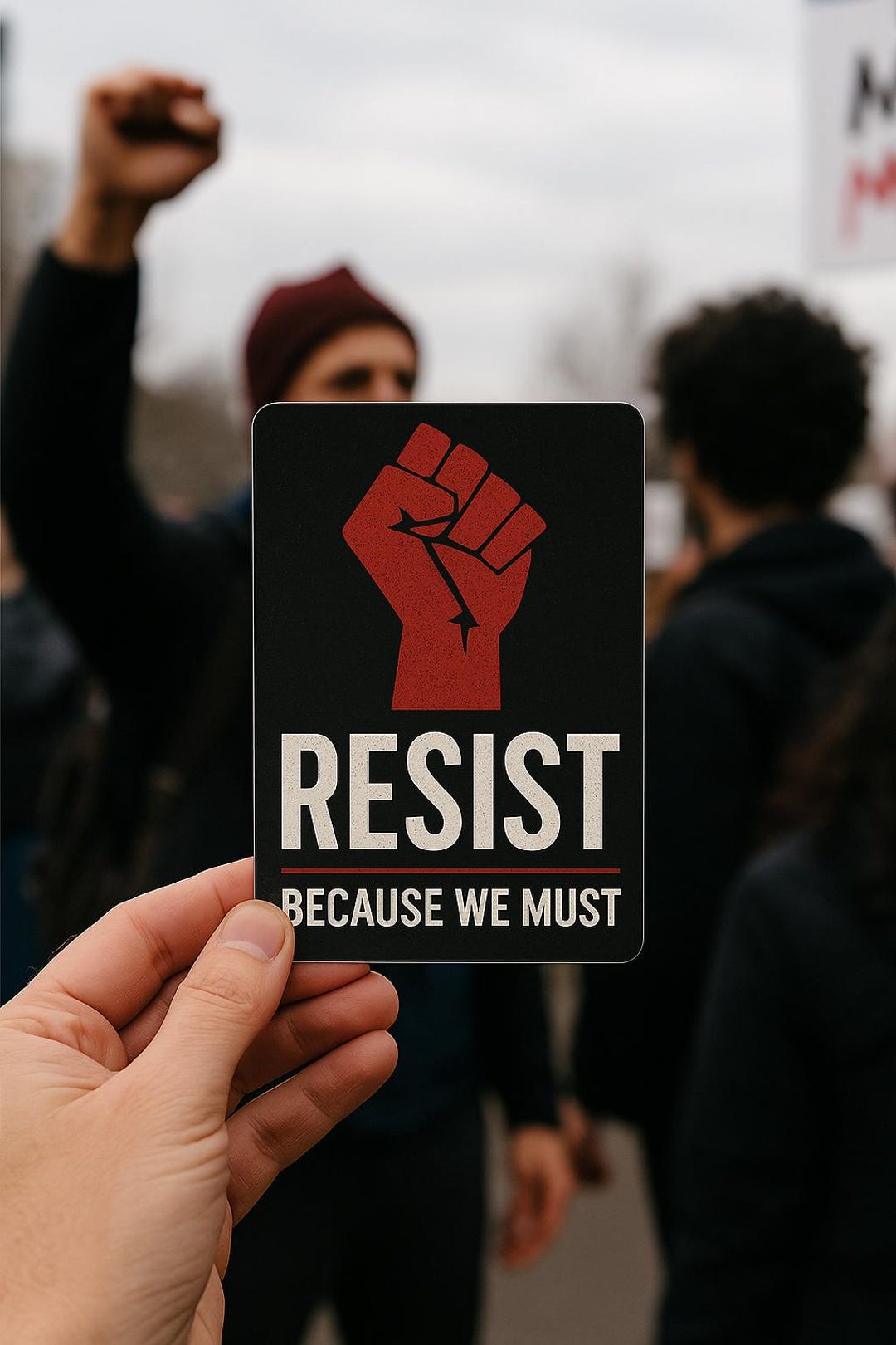 RESIST Sticker PROTEST Sticker Pack Political Resistance Sticker Fight ...
