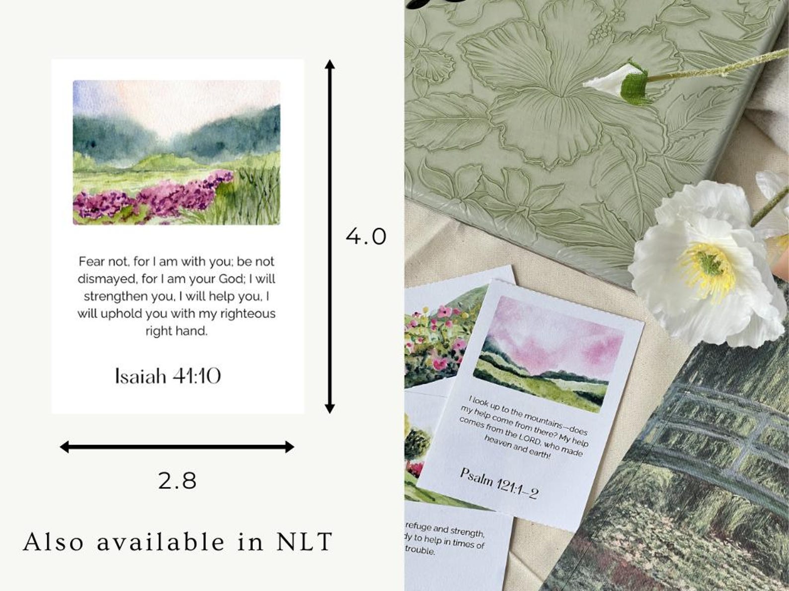 Printable Bible Verse Cards | Digital Scripture Encouragement Cards ...