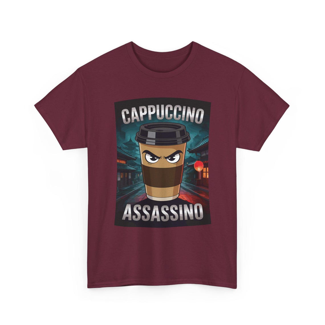 Cappuccino Assassino Coffee Lovers Italian Brainrot Meme T-shirt - Etsy