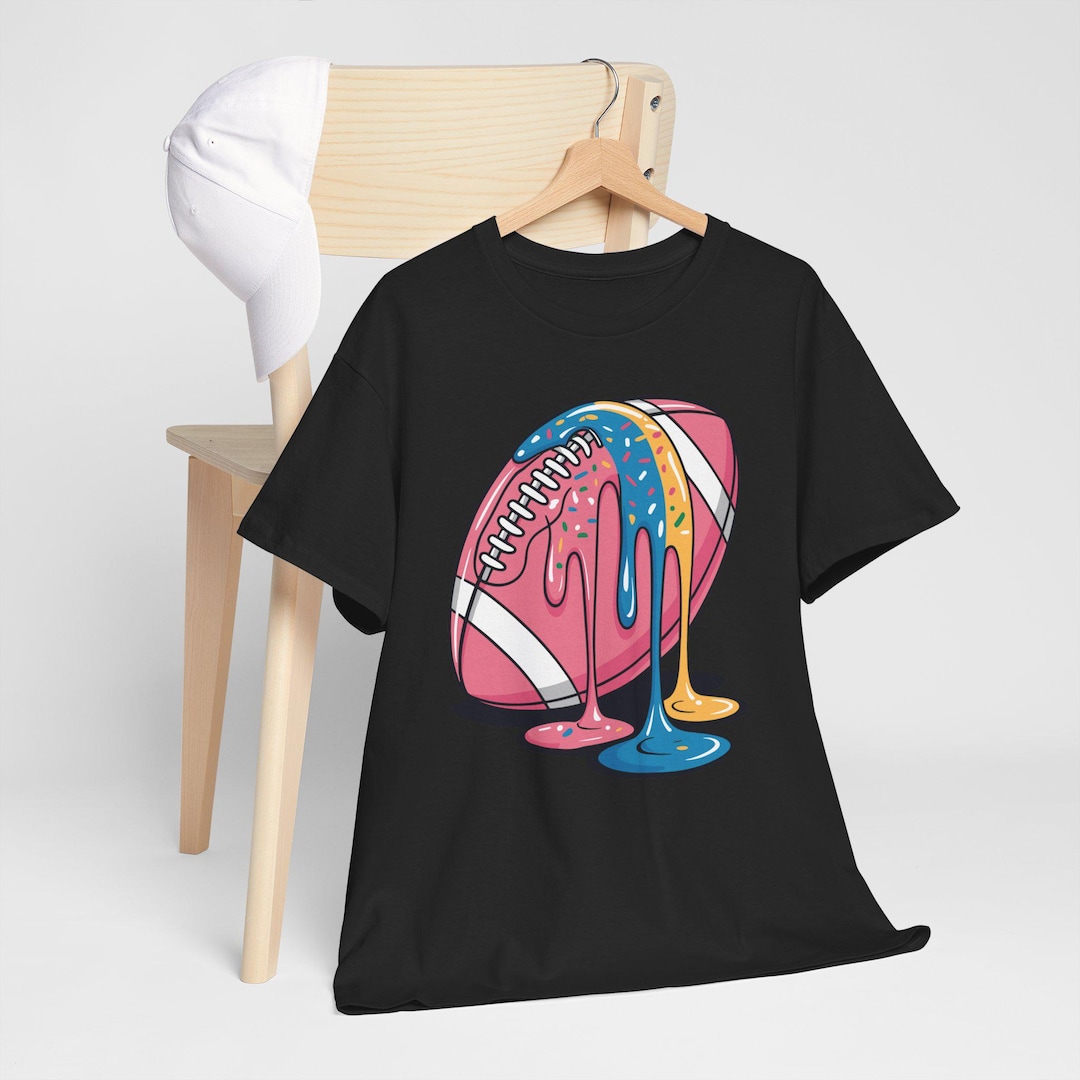 Football Drip for Lineman WR QB RB Ice Cream Sprinkles T-shirt - Etsy