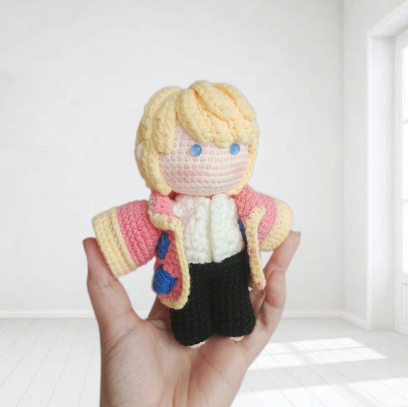 Moving Castle, Howl & Sophie Inspired Amigurumi Crochet Pattern, Howl ...