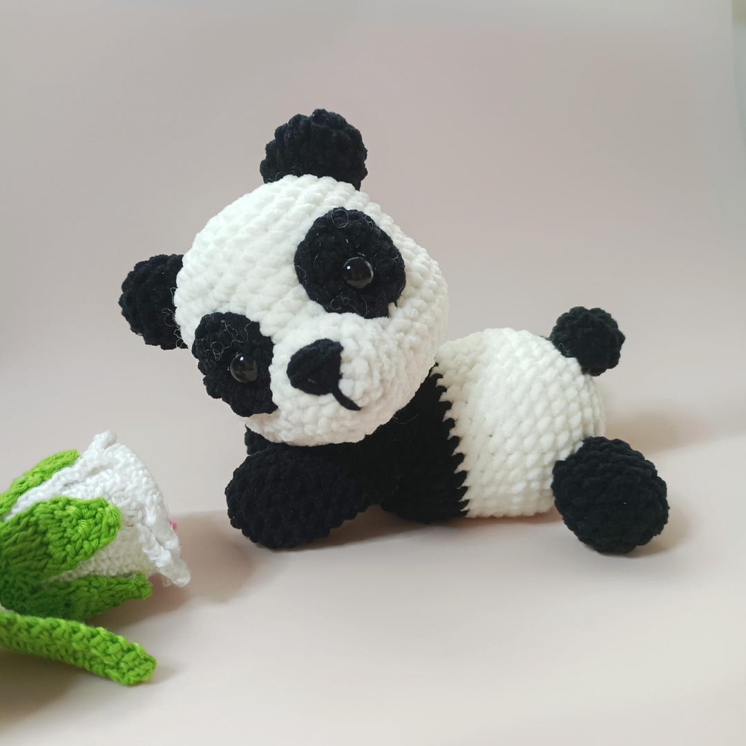 Crochet Pattern, Cute Panda, Panda Amigurumi Pattern, Panda Plush ...