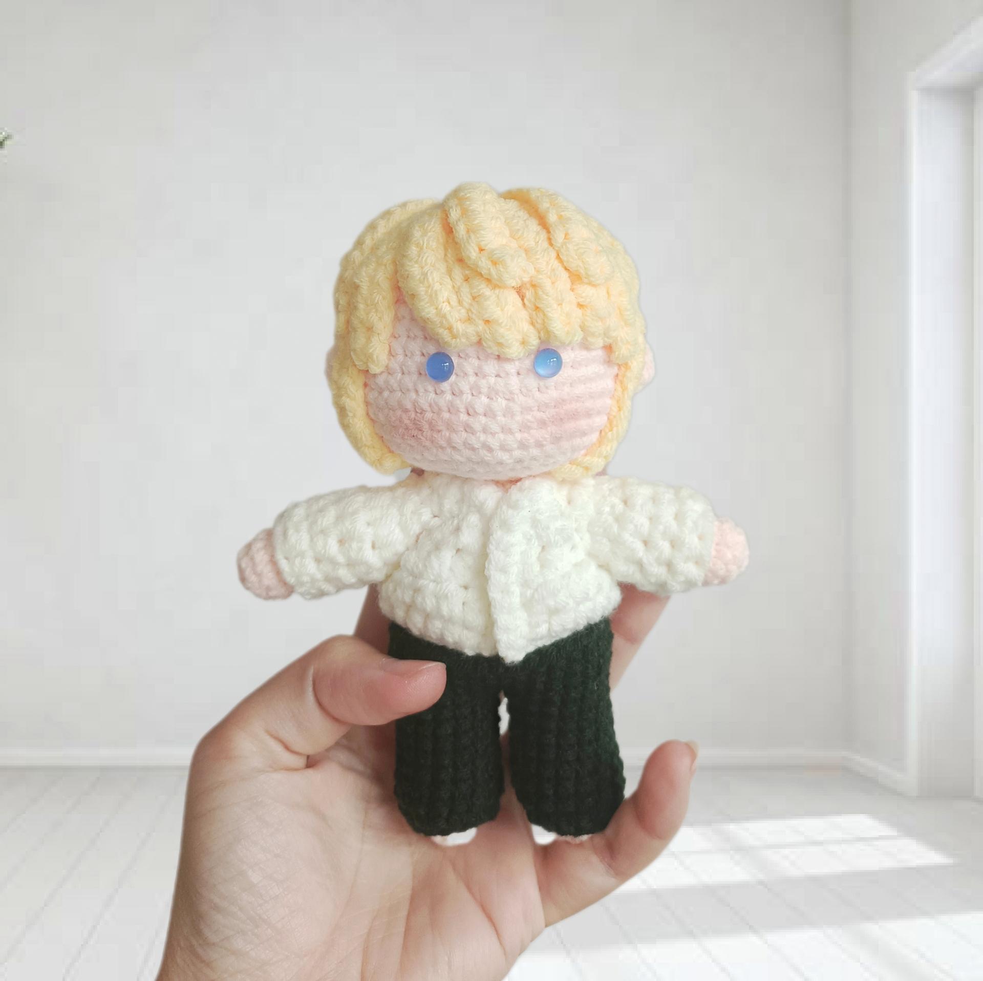 Moving Castle, Howl Inspired Amigurumi Crochet Pattern, Howl Mini ...