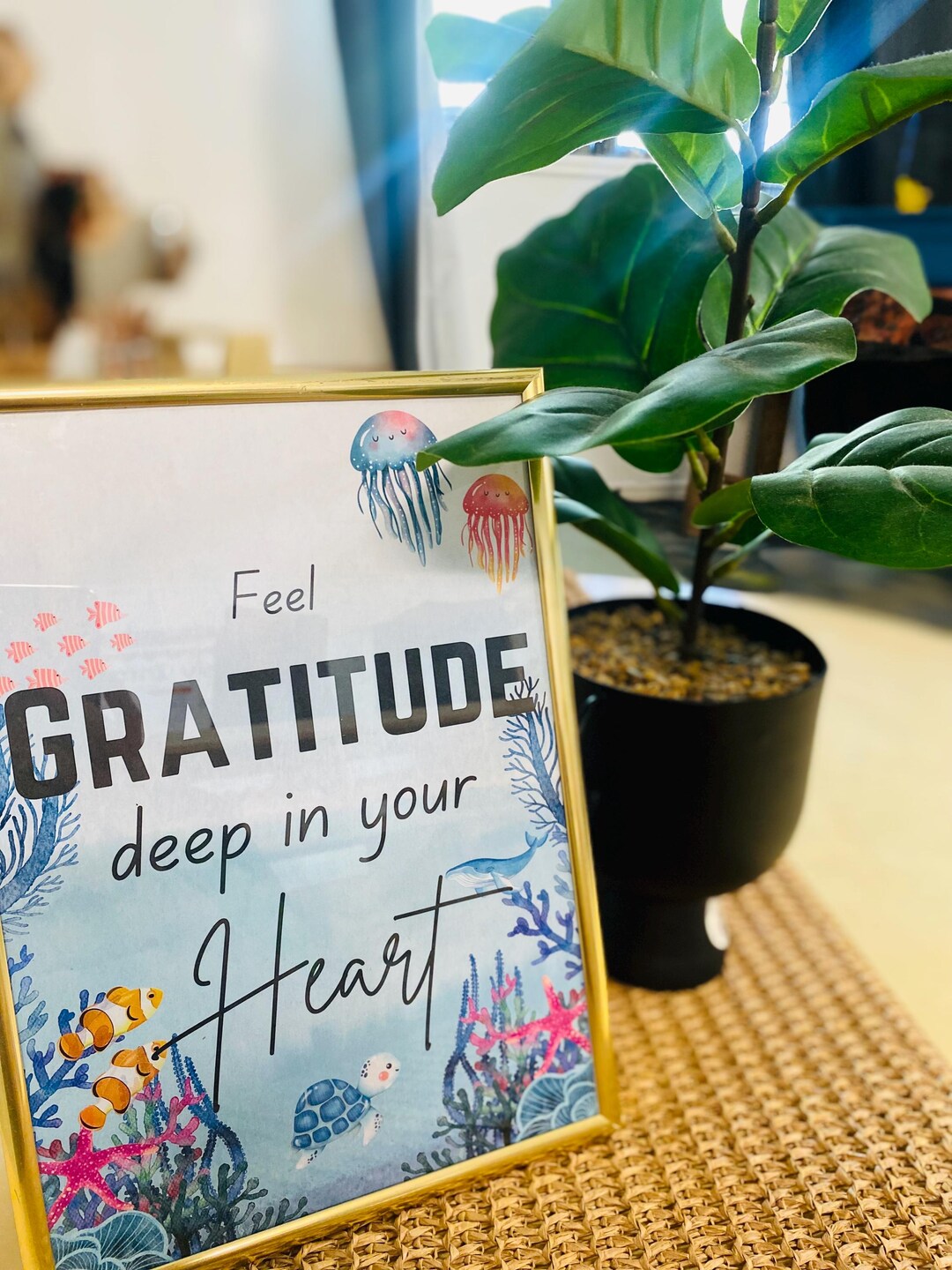 Positive Affirmations - Ocean Themed - Etsy
