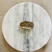 The Addy - Low Tides Design Oyster Trinket/ring Dish in a Cream & Black ...