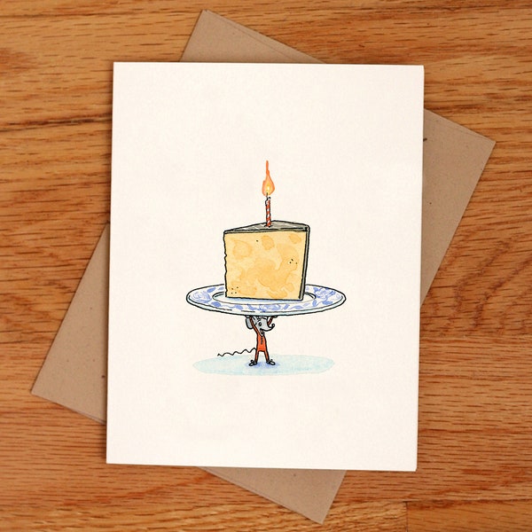 Cheese Card - Etsy