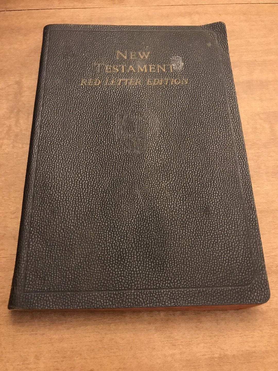 New Testament Red Letter Edition Bible ~ 1940s Authorized Version ...