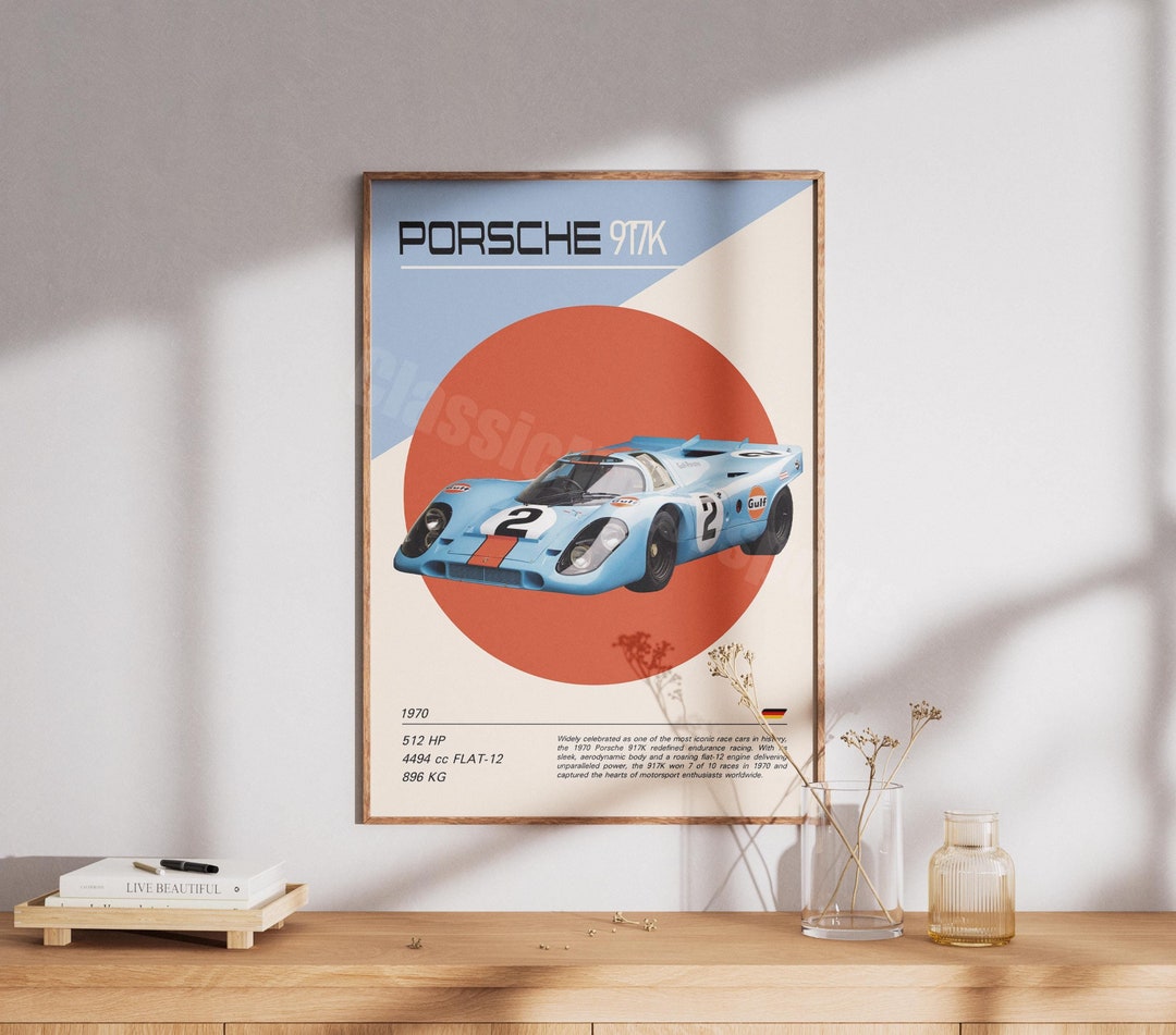Porsche 917K Poster Digital Download - Etsy