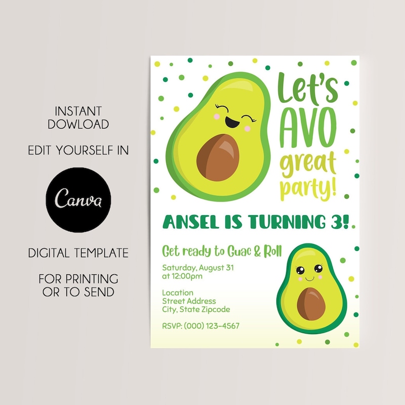 Avocado Theme - Etsy