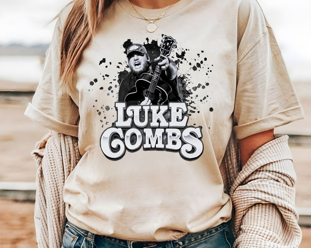 Retro Luke Combs 2024 Tour Shirt, Luke Combs Shirt, Country Music Shirt ...